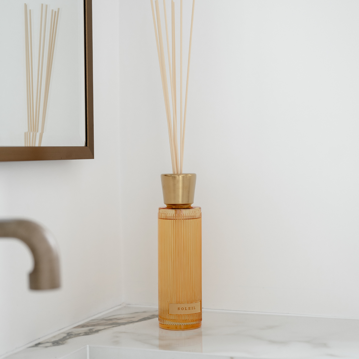 Sences Soleil 400ml Reed Diffuser – Caramel & Vanilla | Chloe Jade Home