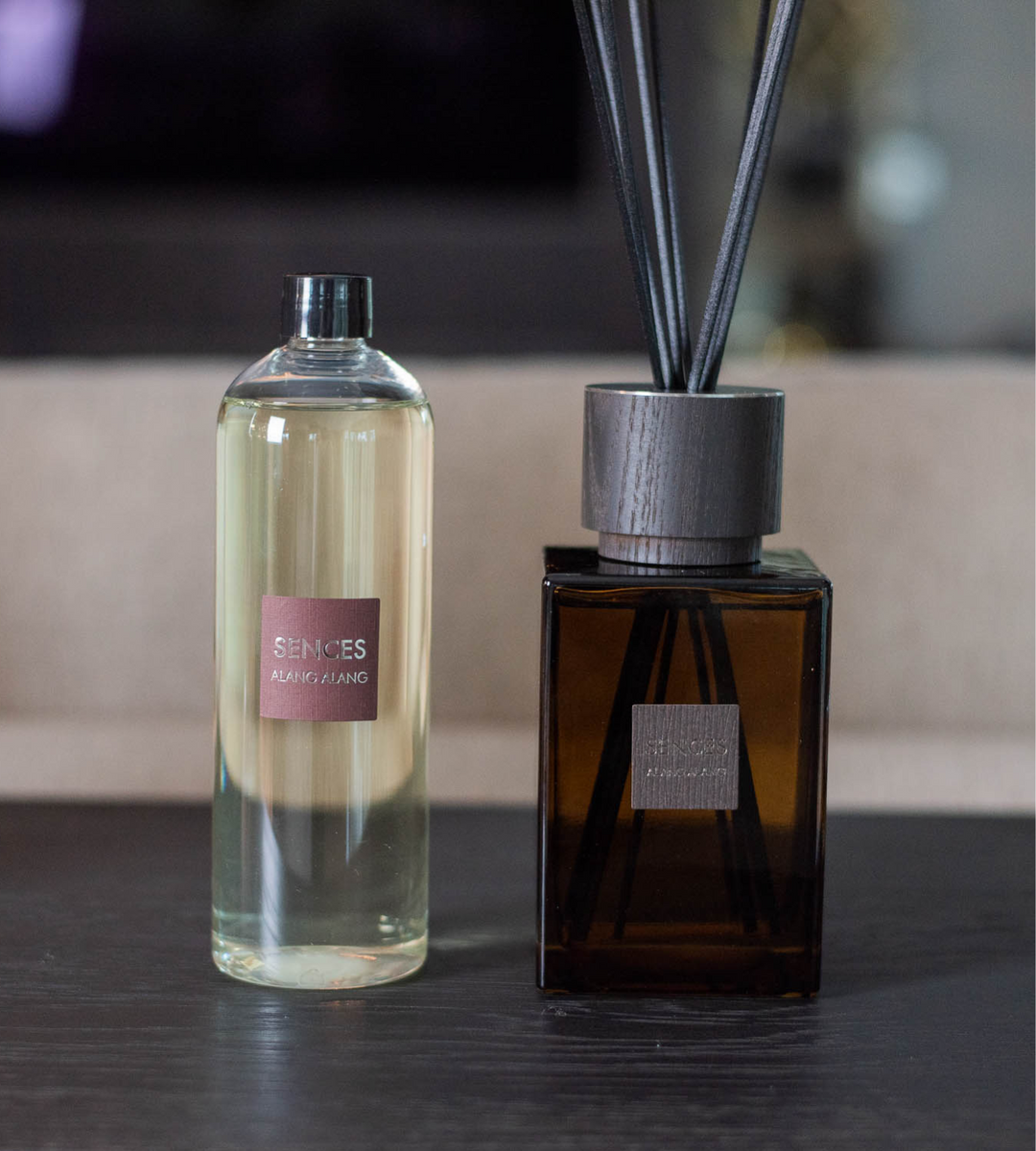 Large Amber Sences Diffuser & Sences Amber Diffuser Refill – Chloe Jade ...