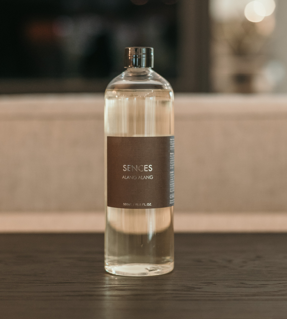 Alang Alang Amber Reed Diffuser Refill 500ml | Sences – Chloe Jade Home