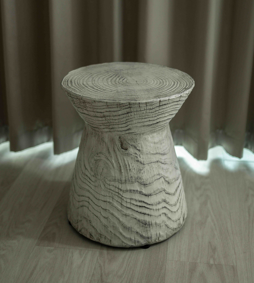 White Wood Eco Stool – Chloe Jade Home
