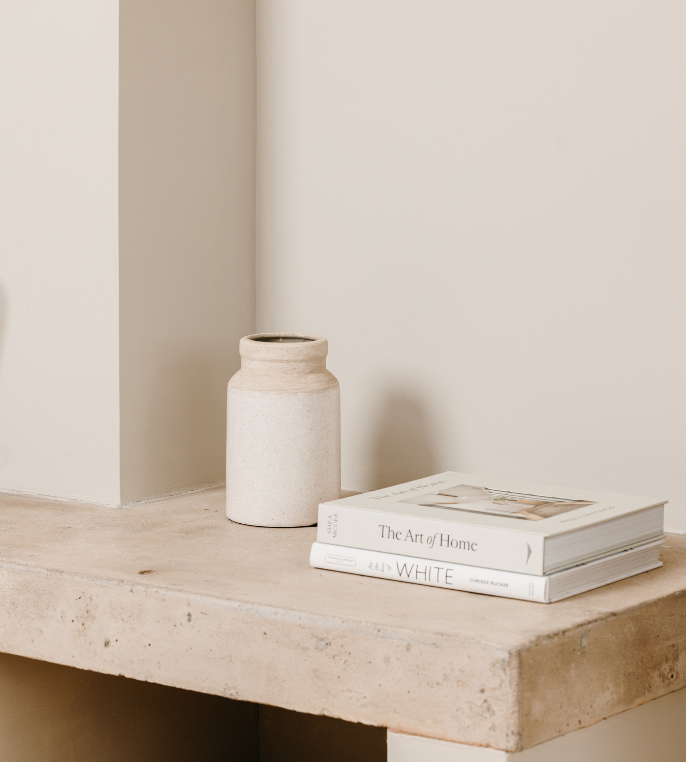 Liberec Two-Tone Ceramic Pot – Decorative Modern Vase UK | Chloe Jade Home