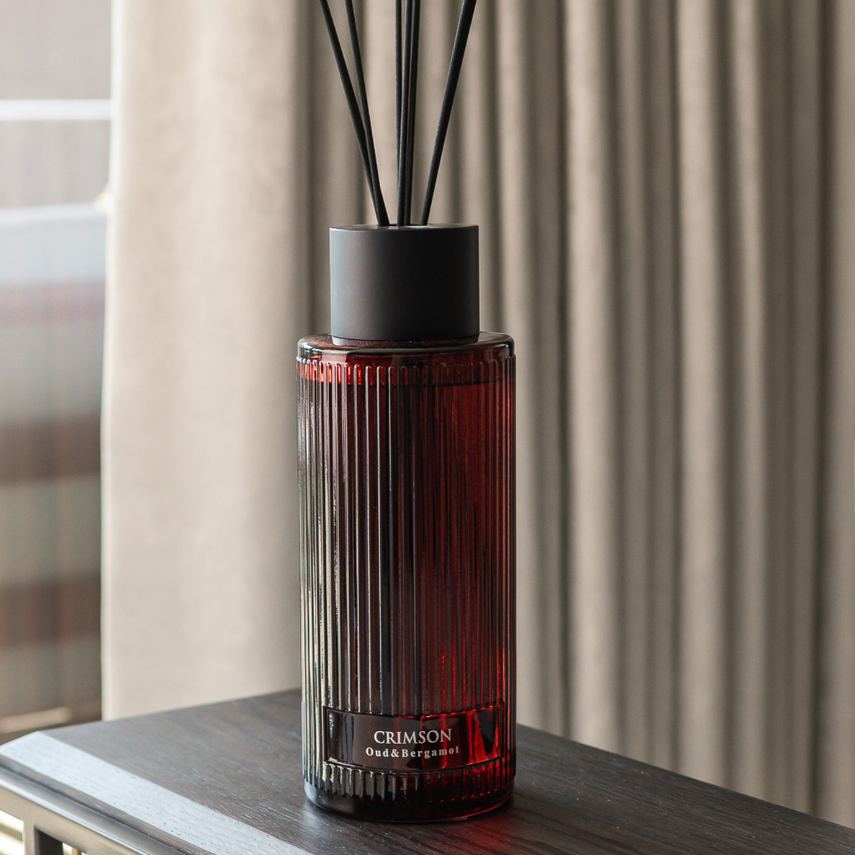 Large Red Crimson Oud and Bergamot Reed Diffuser 1000ml – Chloe Jade Home