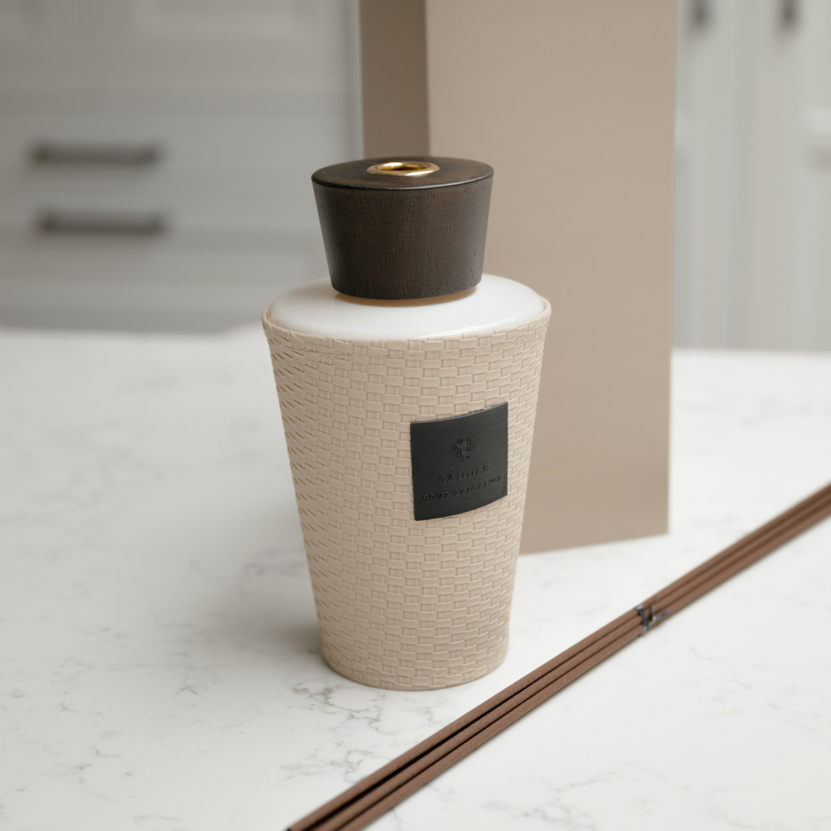 Saddle Leather Reed Diffuser 1000ml | Leather Fragrance – Chloe Jade Home